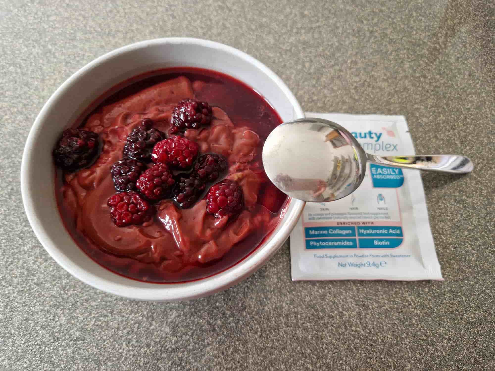 Purple Yogurt Bowl Recipe with Beauty Complex – Revive Active UK