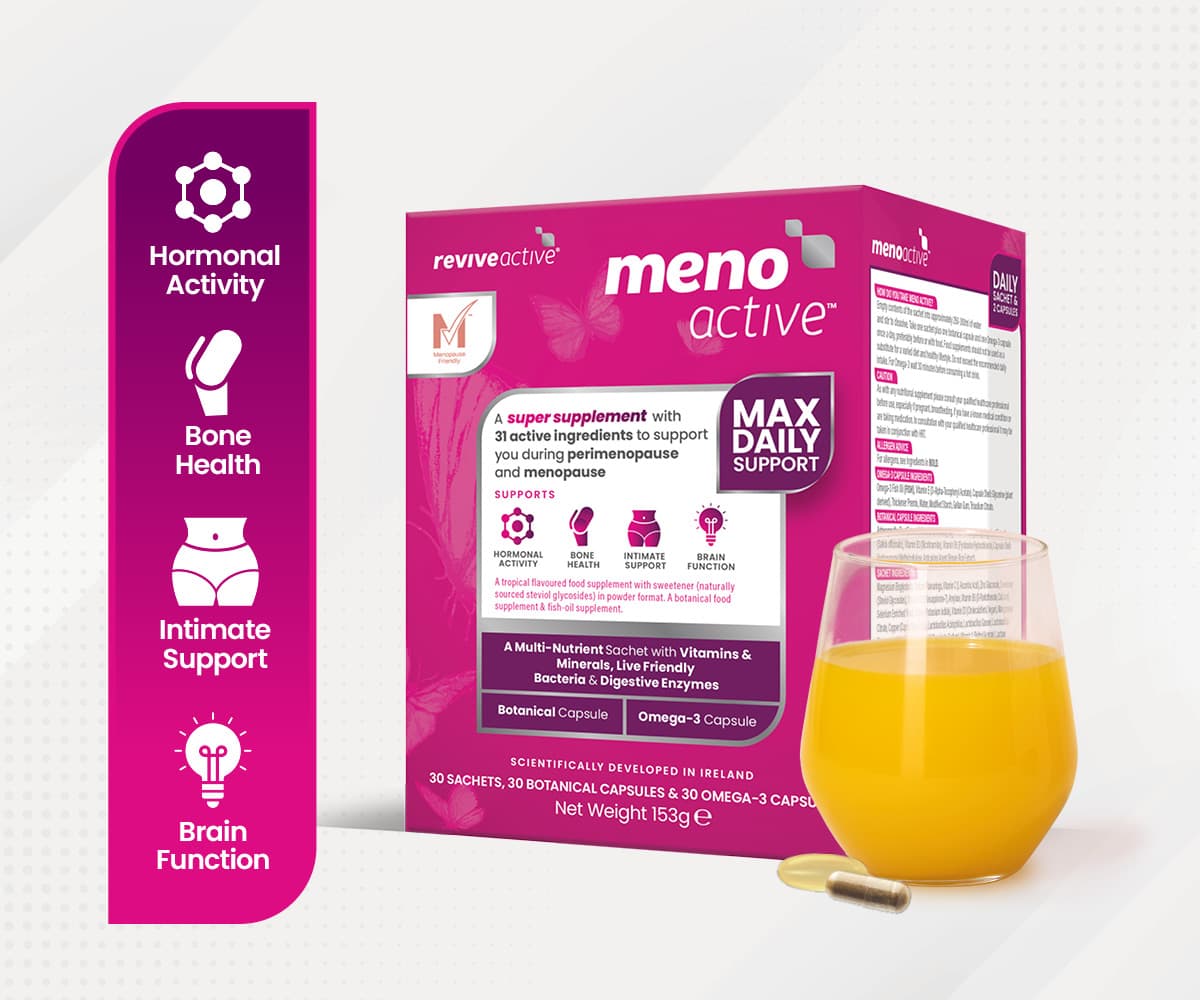 Meno Active | Menopause Vitamins & Minerals | Menopause Supplement ...