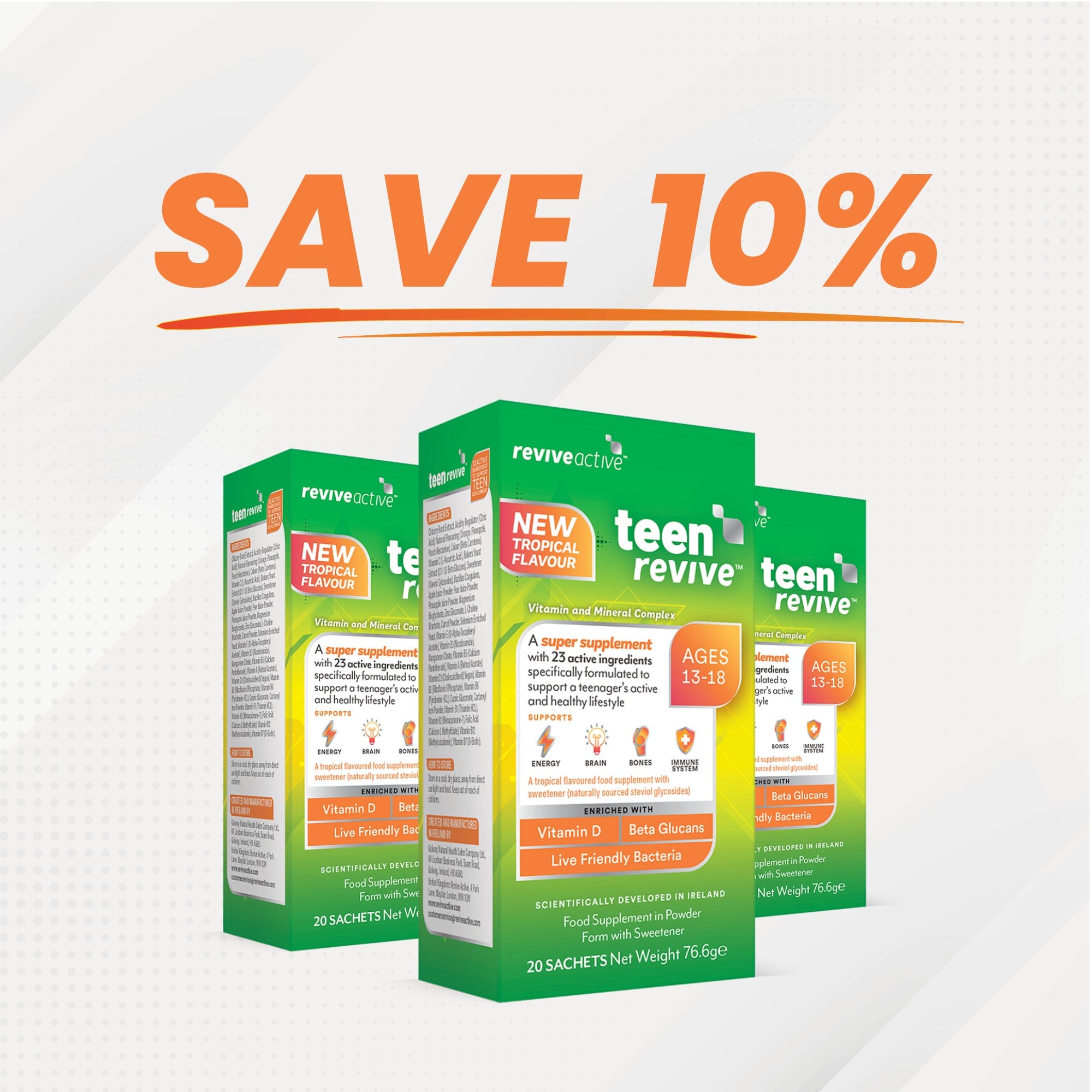 Teen Revive Tropical Flavour – Revive Active UK